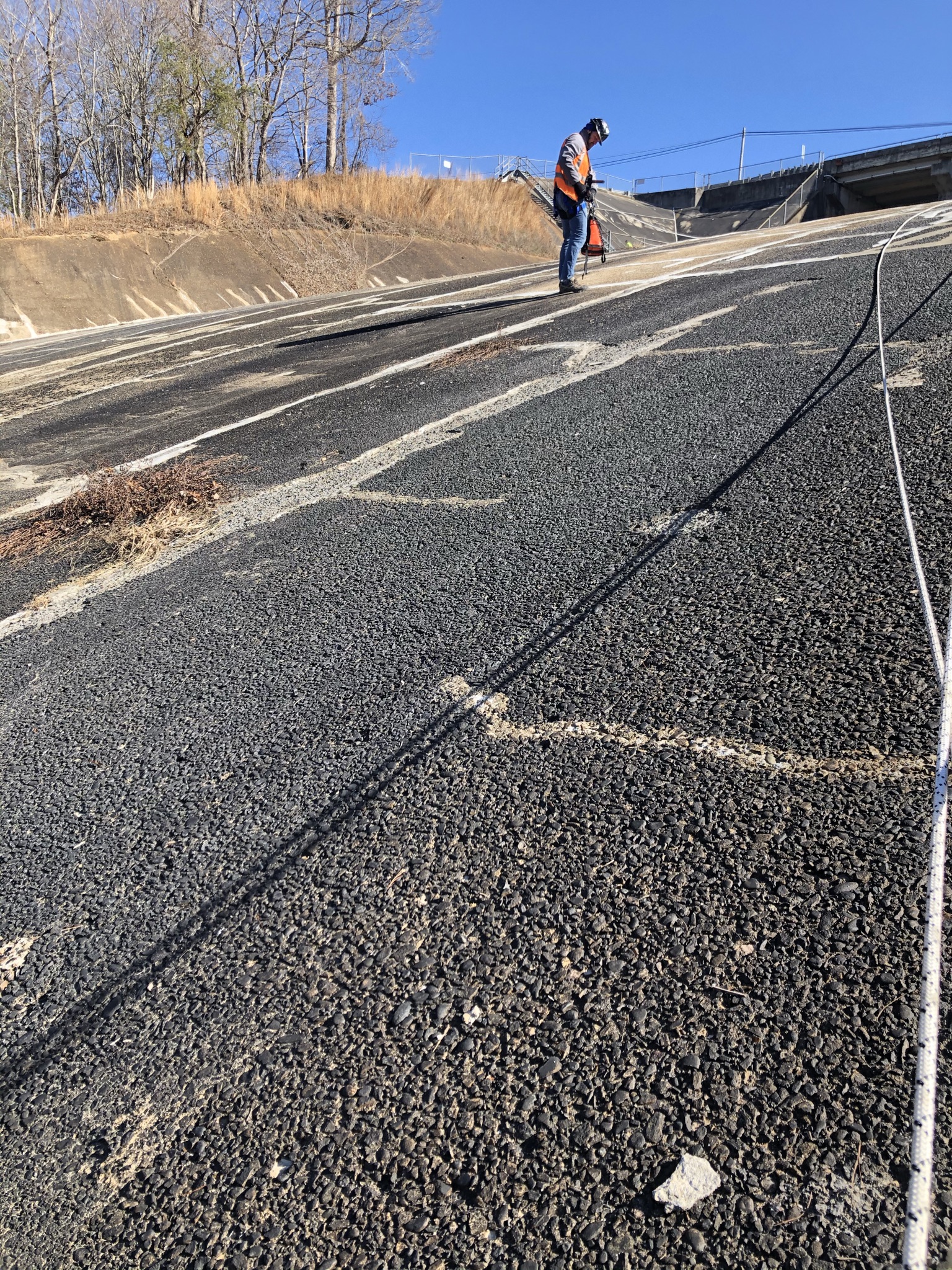 RJH Inspects the Spillway of Blue Ridge Dam – RJH Consultants